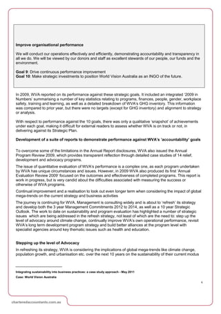 World vision RSC StudyCase | PDF | Non-Profit Organizations | Industries