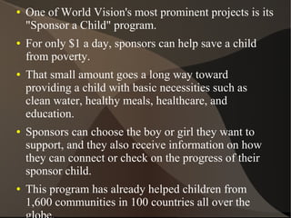 World vision | PPT
