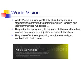 World Vision | PPT