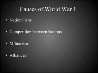 World War 1 | PPT