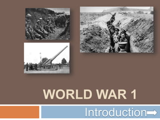 World war 1 for grade 7, 8 and 9 | PPTX