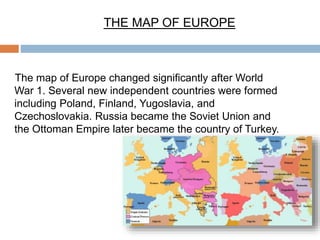 World war 1 for grade 7, 8 and 9 | PPTX
