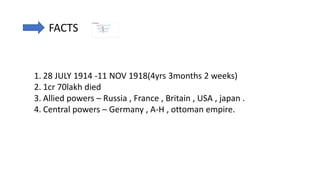 World War 1 | PPTX