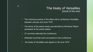 The First World War | PPTX