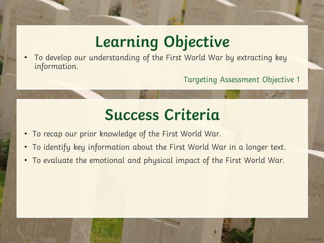 World war 1 | PPT