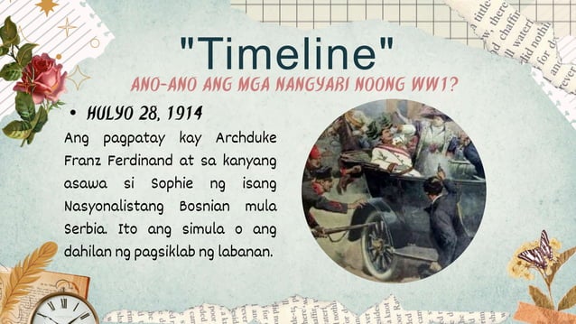 Unang Digmaang Pandaigdig at Mga dahilan | PPTX