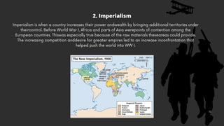 A presentation about World War 1 detailed | PDF