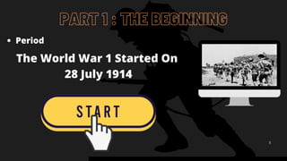 A presentation about World War 1 detailed | PDF