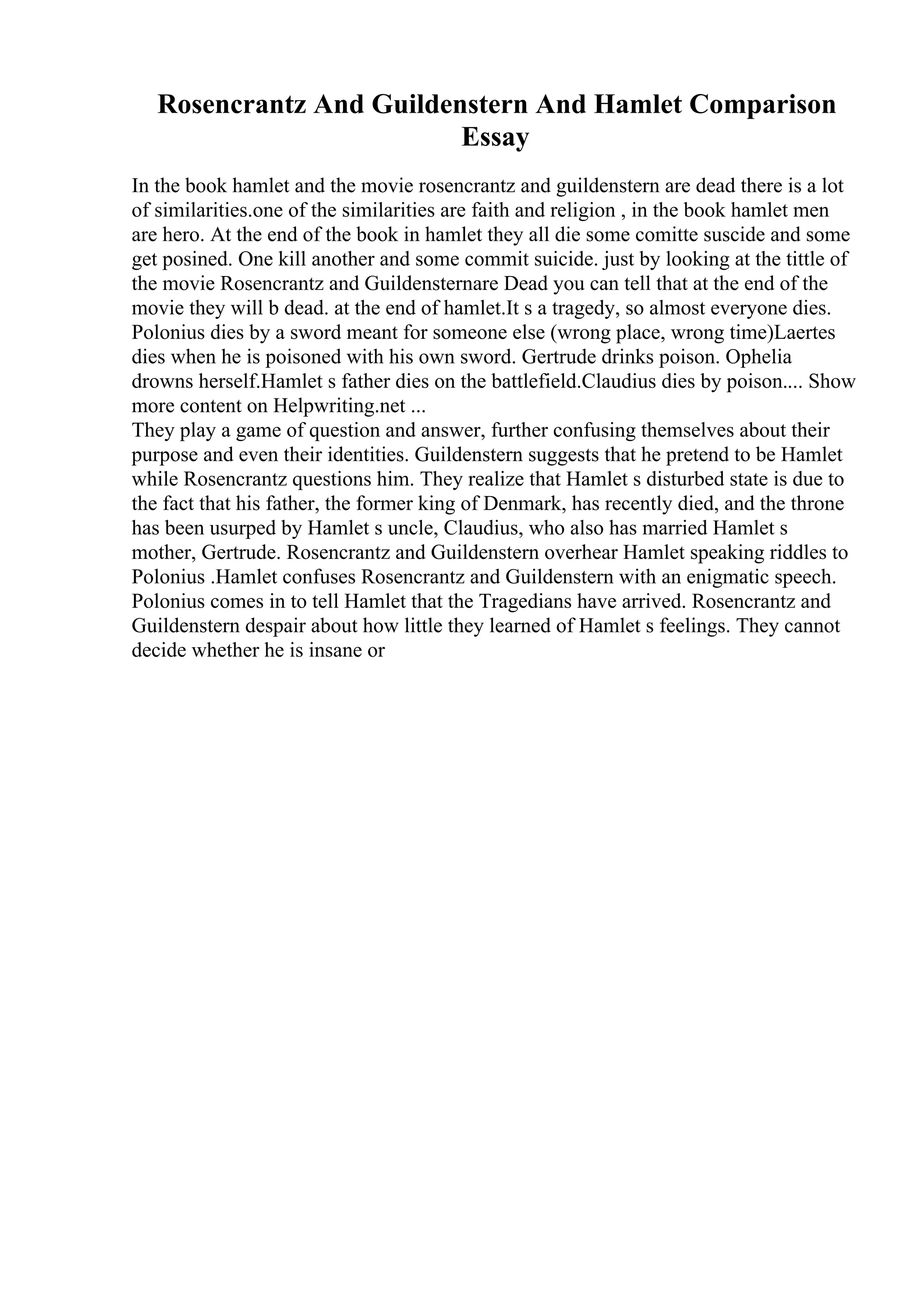 World War 1 Essay Introduction | PDF