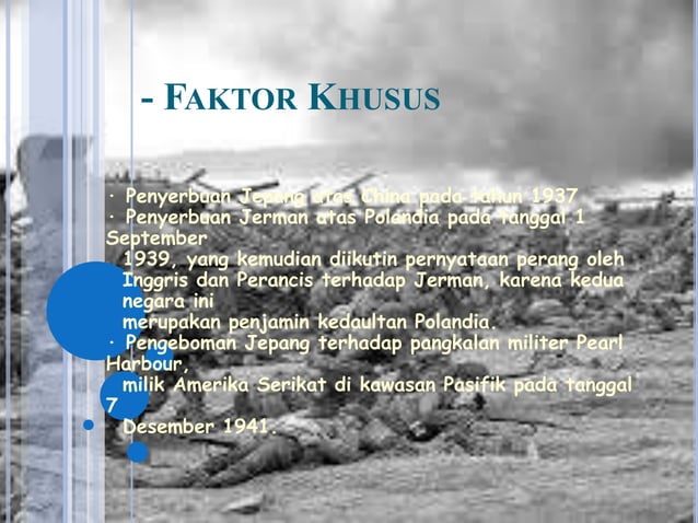 TUGAS PRESENTASI PERANG DUNIA | PPT