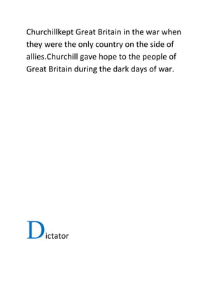 World war 2 ABC Book | DOCX