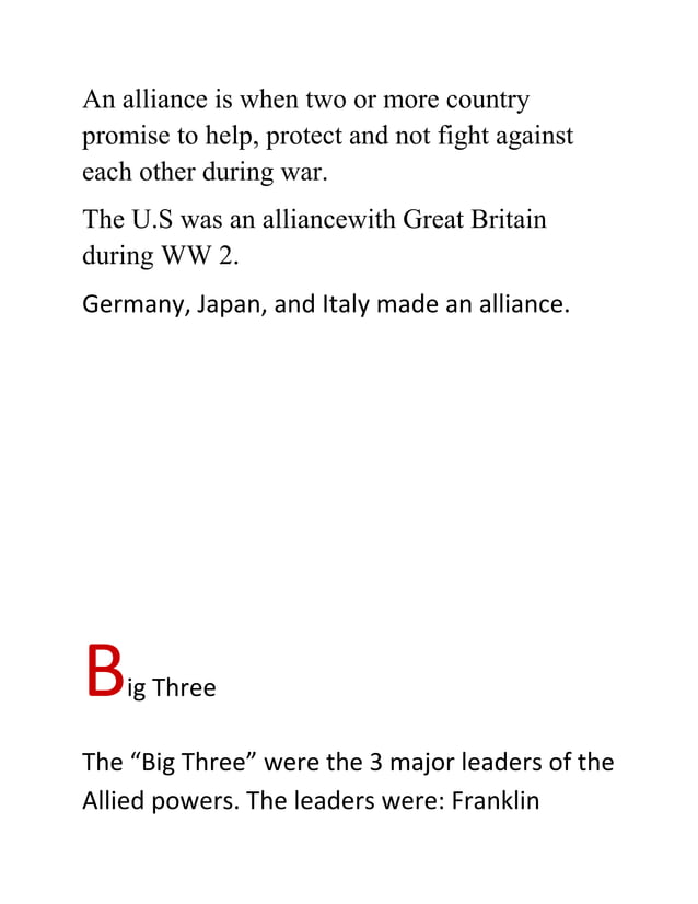 World war 2 ABC Book