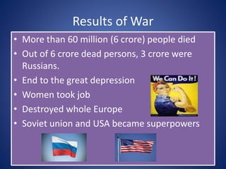 World war 2 PPT (Complete information) | PPTX