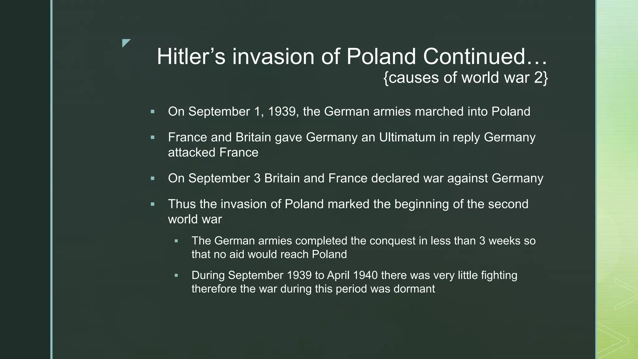 The Second World War | PPTX