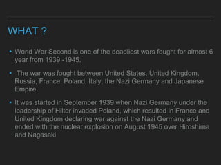 Results of World War 2: What, why, effects and consequences? | PPTX
