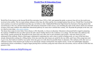 World War 2 Essay | PDF