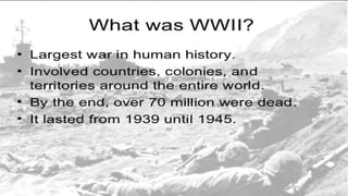 World war 2 presentation | PPTX