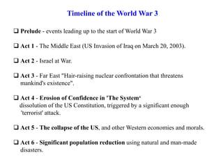 World war 3 | PPTX