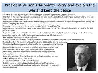 World war i | PPTX
