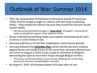 World war i | PPT