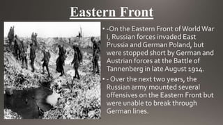 AH 2112: World War I | PPTX