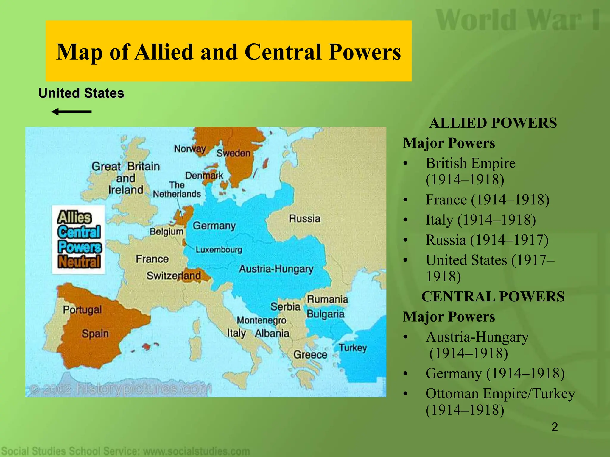 The cause of ww1 happened 1914 this was after the the asssasination of ...