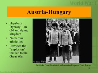 The cause of ww1 happened 1914 this was after the the asssasination of ...