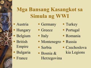 World War I | PPTX