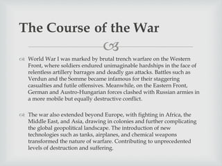 World War I A Turning Point in Modern History.pptx