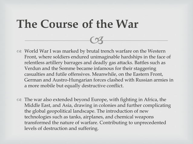 World War I A Turning Point in Modern History.pptx