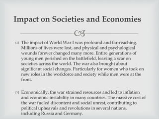 World War I A Turning Point in Modern History.pptx