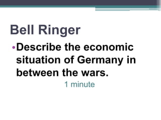 World War II - Part I | PPTX
