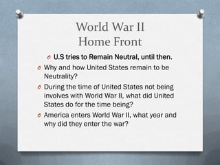 World war II | PPTX