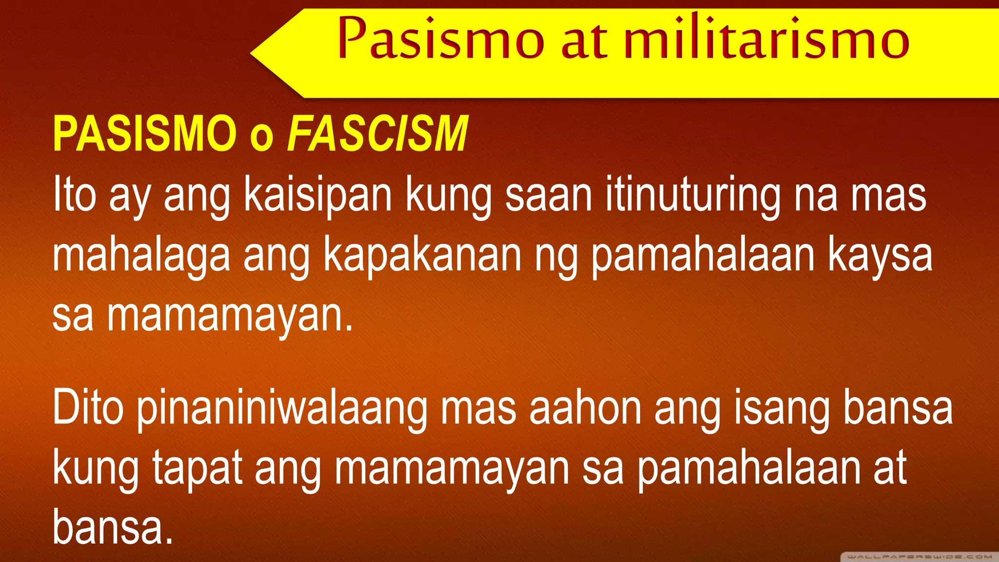 Ikalawang Digmaang Pandaigdig | PPTX