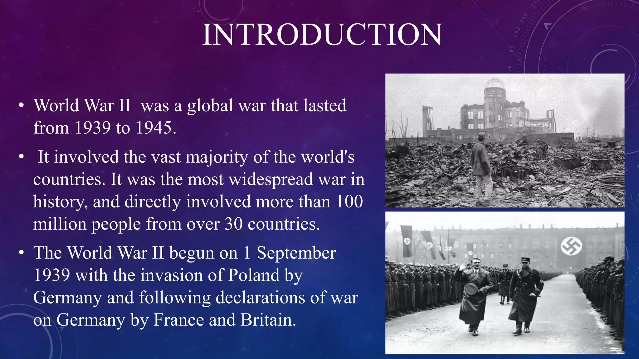 The Great World war II (ww2) | PPTX