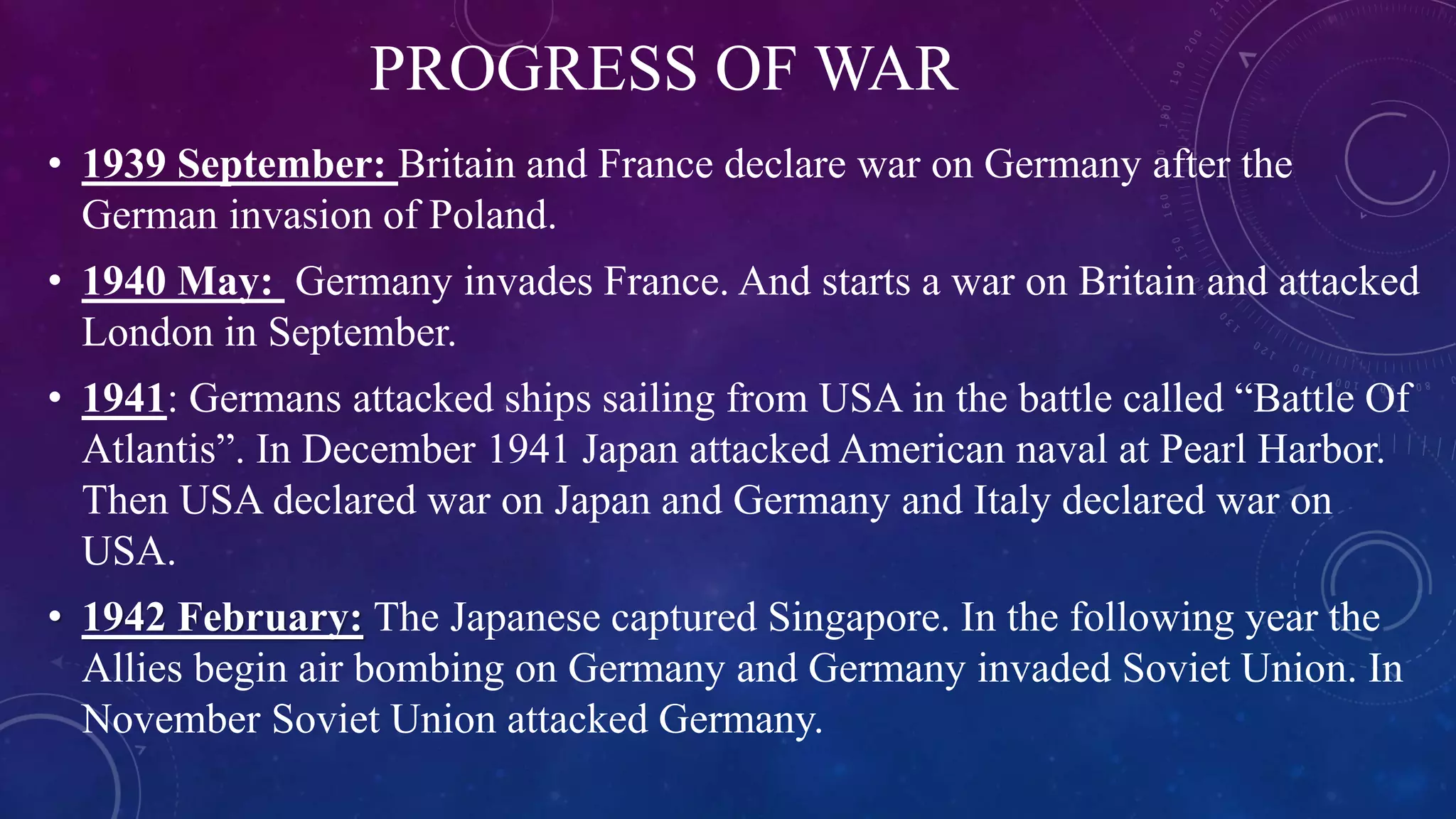 The Great World war II (ww2) | PPTX