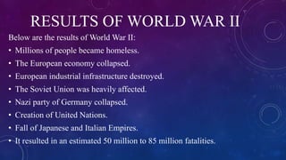 The Great World war II (ww2) | PPTX