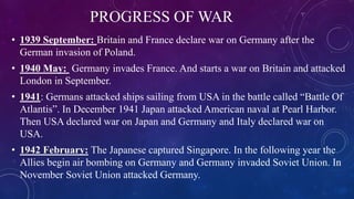 The Great World war II (ww2) | PPTX