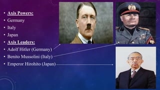 The Great World war II (ww2) | PPTX