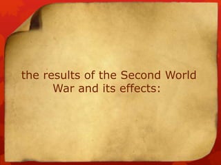 World war ii | PPTX
