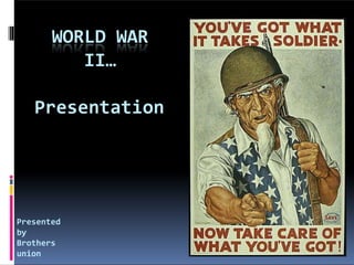 World War II.pptx hitler adolhuzshuygvhwsy7hgvyg | PPT
