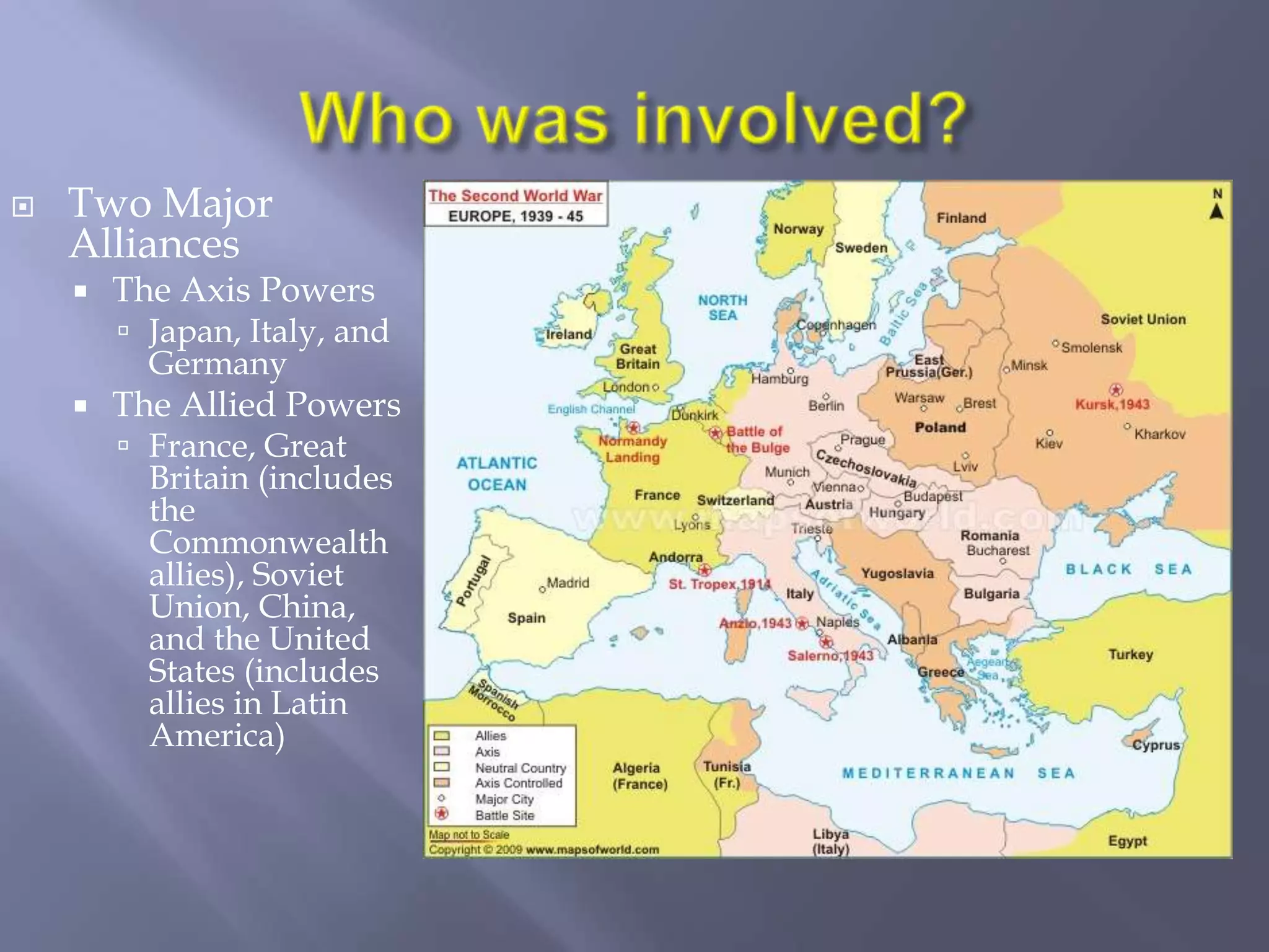 World War II Power Point #1 | PPTX