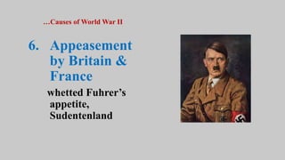 The World War II 1939-1945 Causes & Major Events | PPT