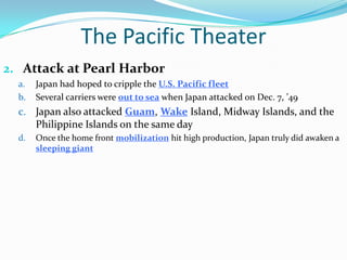 Pacific Theater (WWII) | PPTX