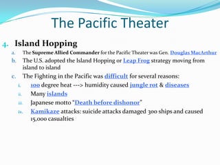 Pacific Theater (WWII) | PPTX
