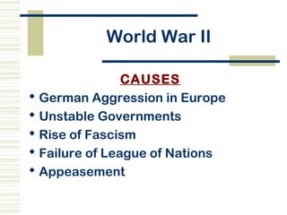 World war ii power point | PPT