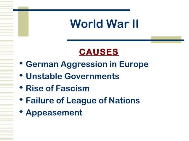 World war ii power point | PPT