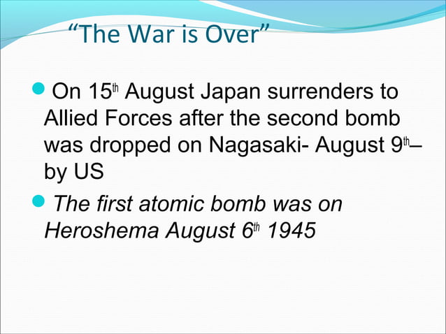 World war ii powerpoint | PPT