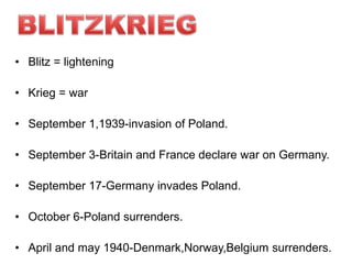 World war II ppt | PPTX