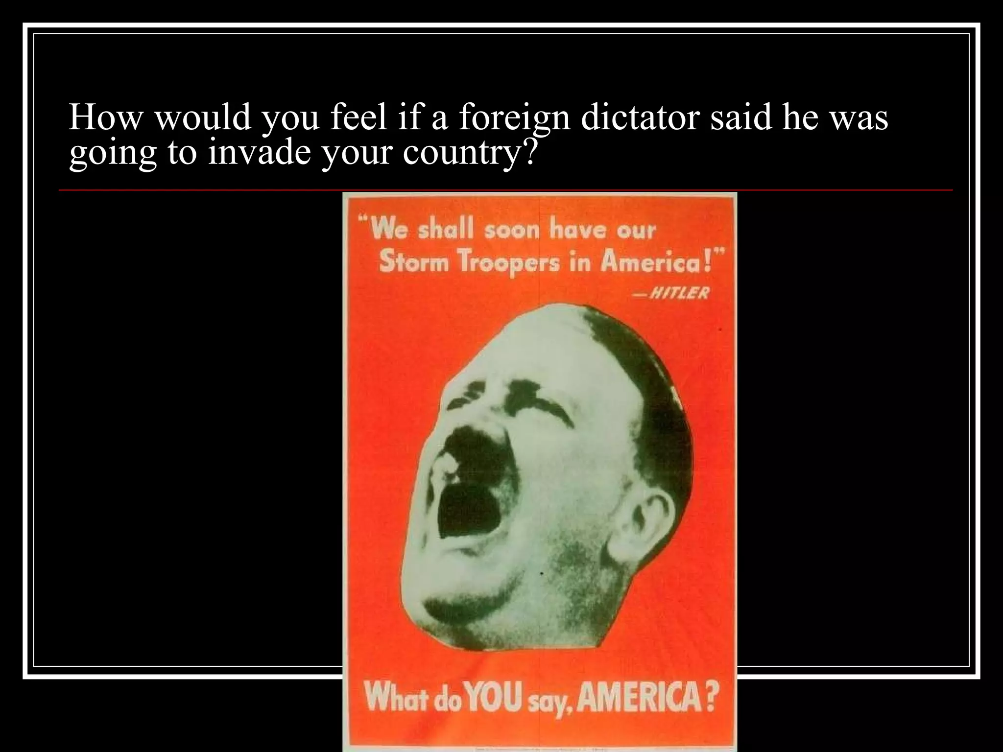 World War II Propaganda Examples | PPT